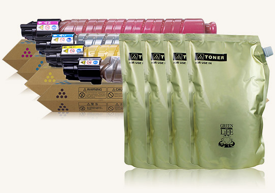 Mpc305spf Ricoh Printer Toner Set , Ricoh Toner Cartridges Compatible ...