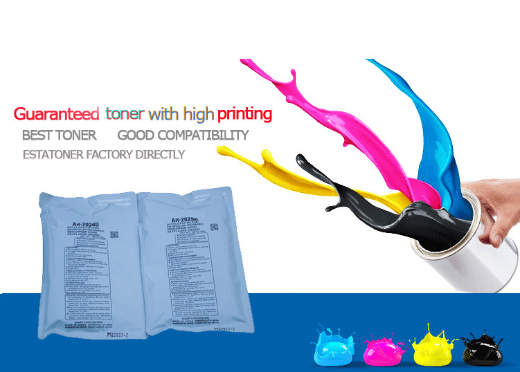 Sharp AR - 202 SD Black Developer For Sharp Copier ARM165 ARM205 ARM206