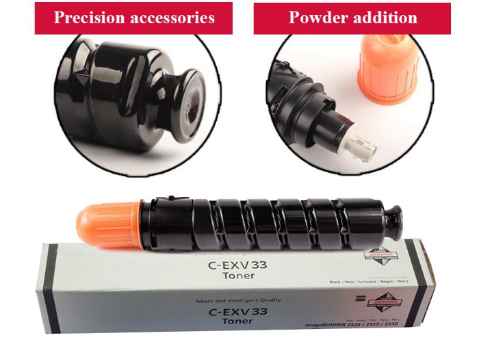 IR2525 / CEXV33 Canon Copier Toner For ir 2520 / ir 2530 , Capacity ...