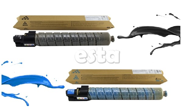 MP C2800 Cyan Ricoh Printer Toner Color Compatible Ricoh Aficio MP C3300